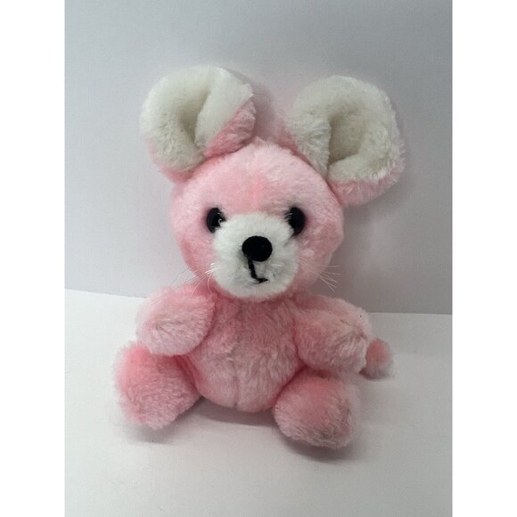 Dakin | Toys | Vintage 973 R Dakin Pink Mouse 65 Inch Plush Stuffed ...